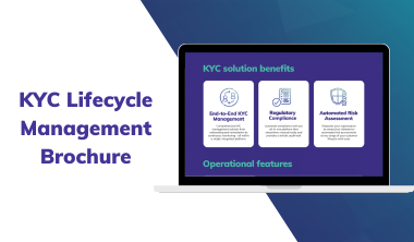 KYC Lifecycle Management Brochure - Hyarchis